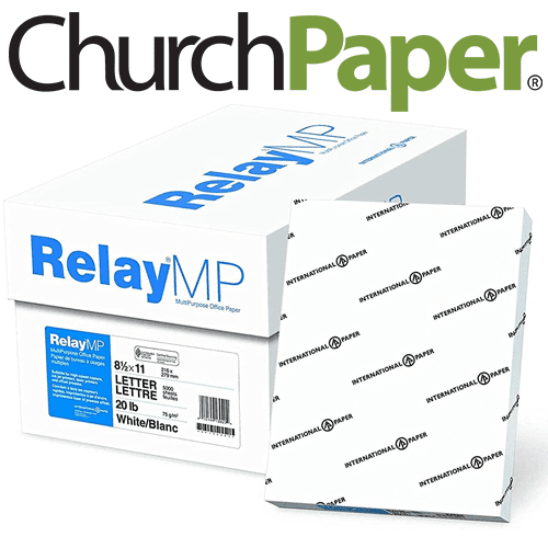 RelayMP 8.5 x 14 20/50 White Paper 500 Sheets/Ream | Multipurpose Copy ...