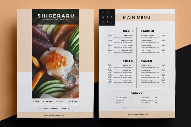 Crafting Appetizing Menus: The Art of Choosing Fonts for Restaurants ...
