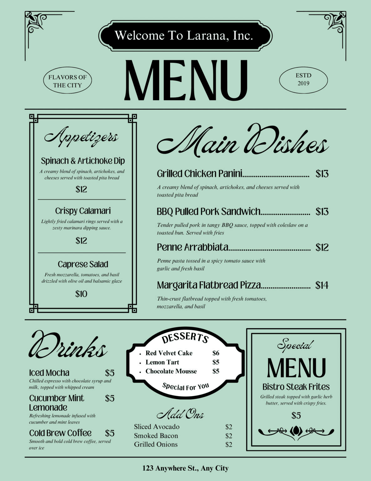 Premium Restaurant Menu Paper | Food Service Paper